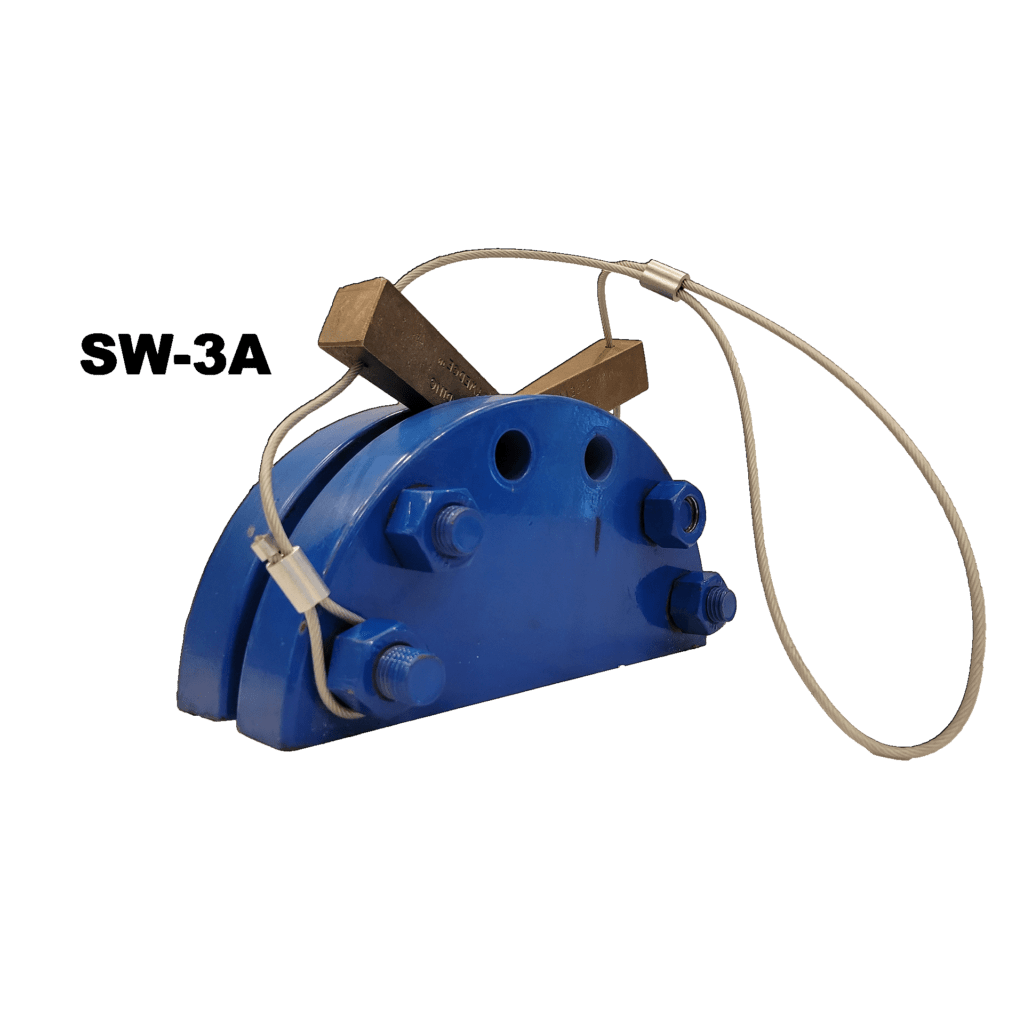 AMS SafetyWedge™ Tethered Wedge Sets - FlangeSpreaders.com