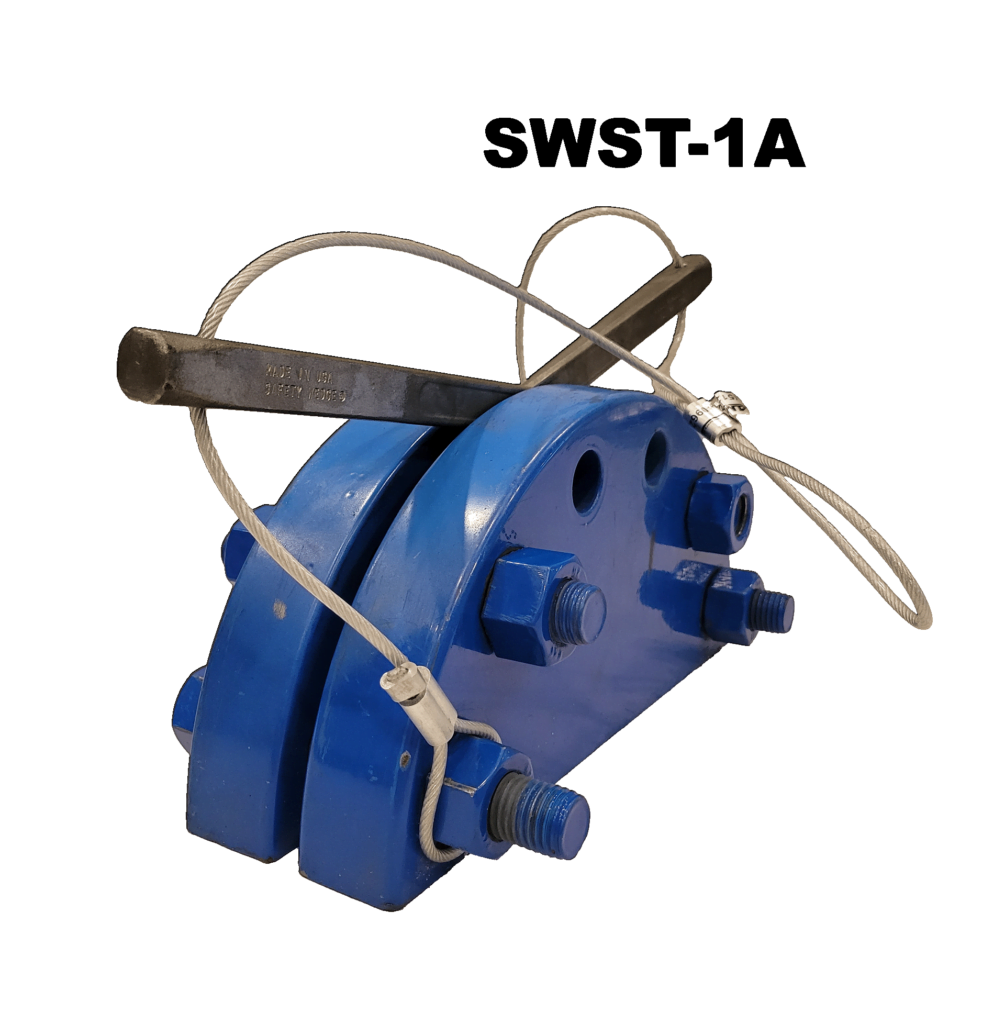 AMS SafetyWedge™ Tethered Wedge Sets - FlangeSpreaders.com