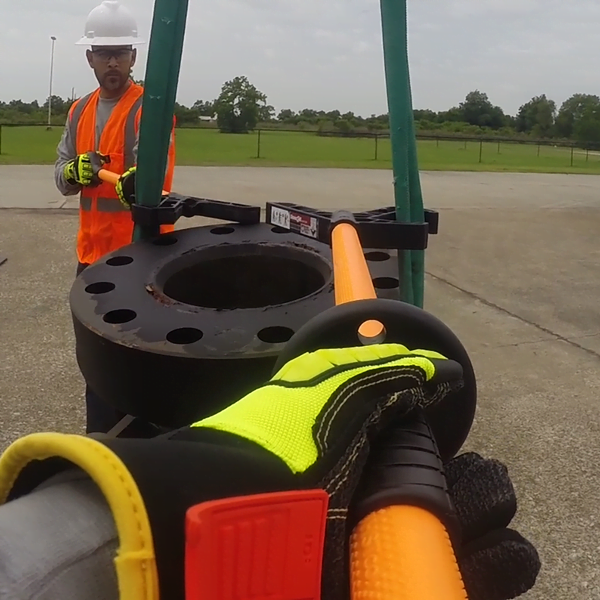 SHOVEIT® NO TOUCH PUSH / PULL POLE HAND SAFETY TOOL - FlangeSpreaders.com